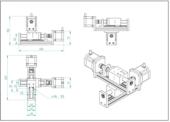 Ball Screw Drive Linear Module - FODA